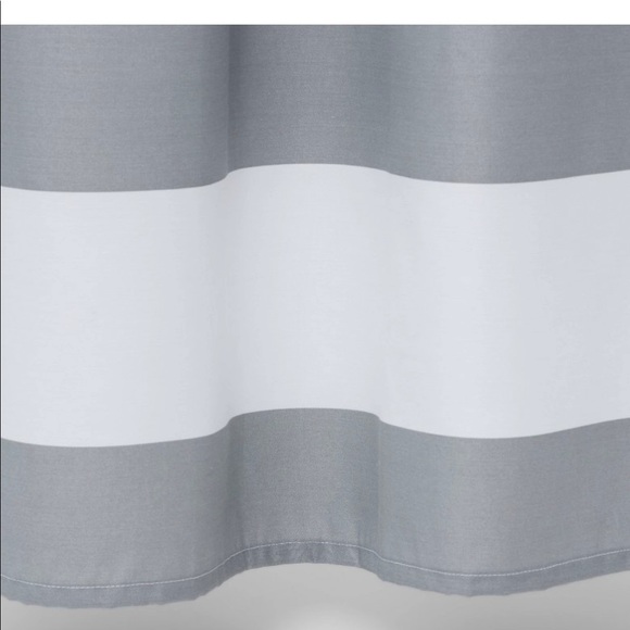 Room Essentials | Bath | Room Essentials Striped Shower Curtain Gray ...